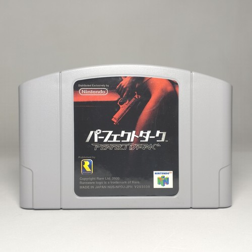 Perfect Dark _ Nintendo 64 _ N64 Japanese _ Cartridge Only | eBay