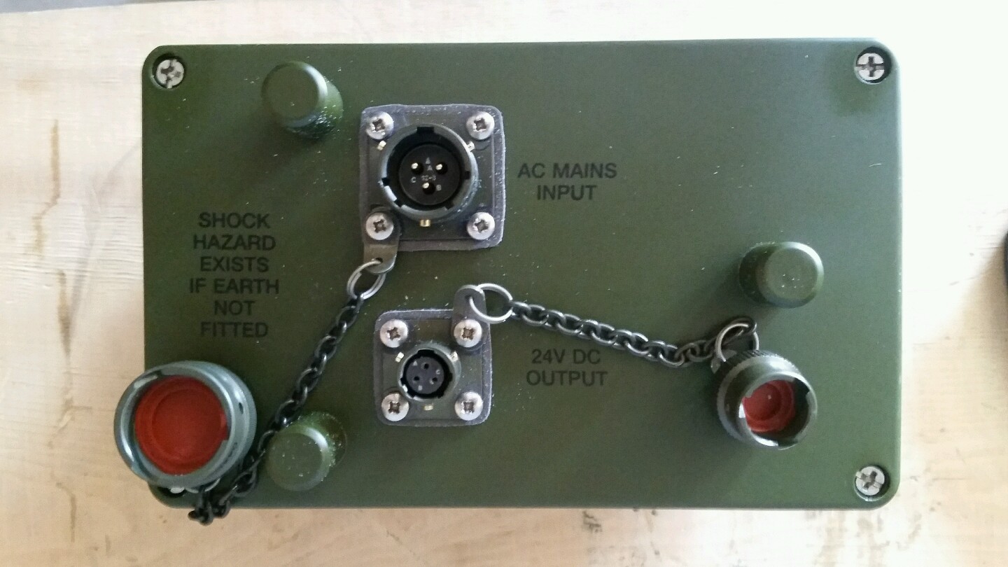 NOS US Military Power Supply, Battery, Chemical Agent Alarm XM22, Radio ...