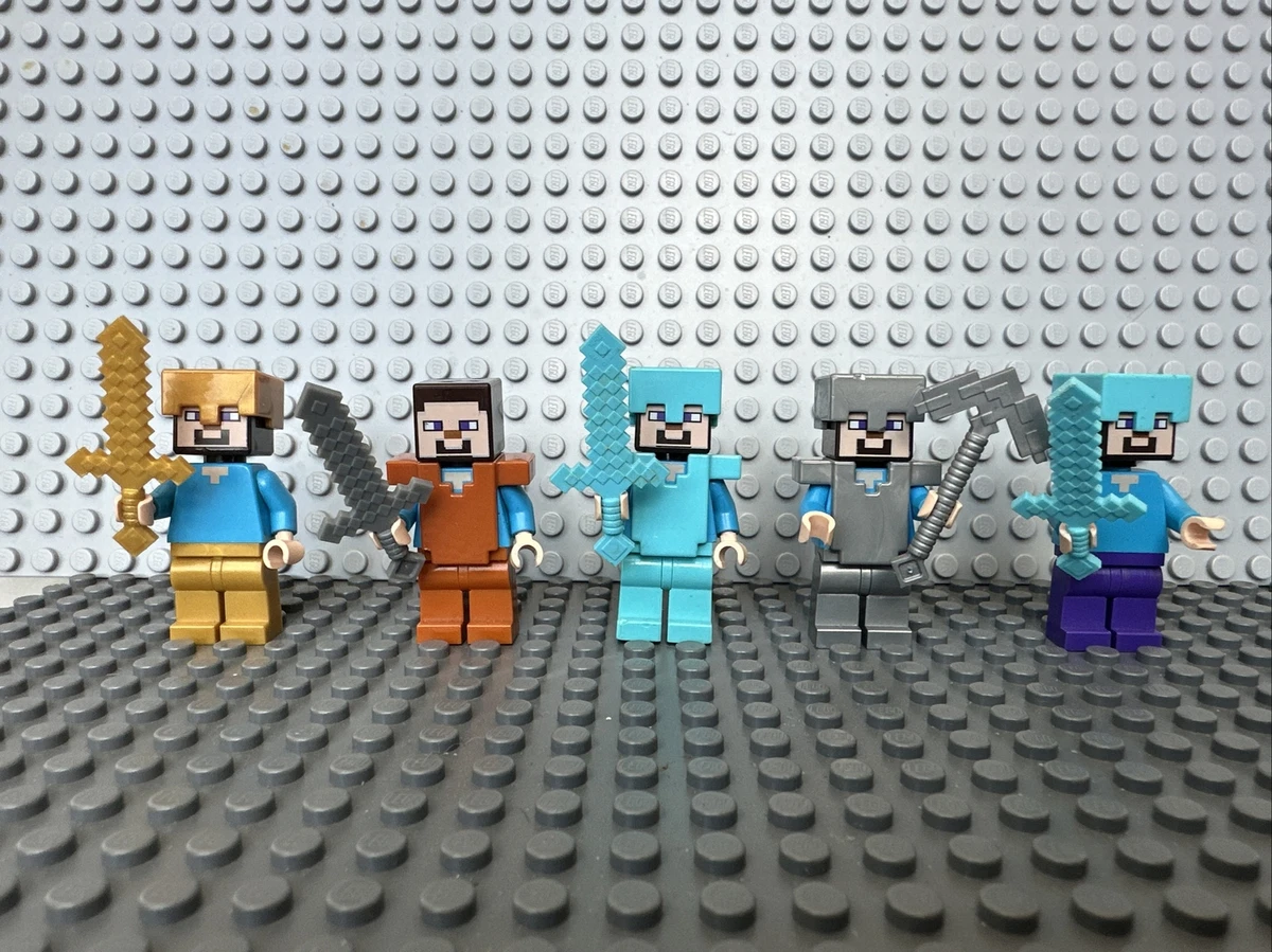 Lego Minecraft Steve Armor