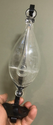 Hand Blown Water Barometer With Hanger Vintage Weather Science Fun ...