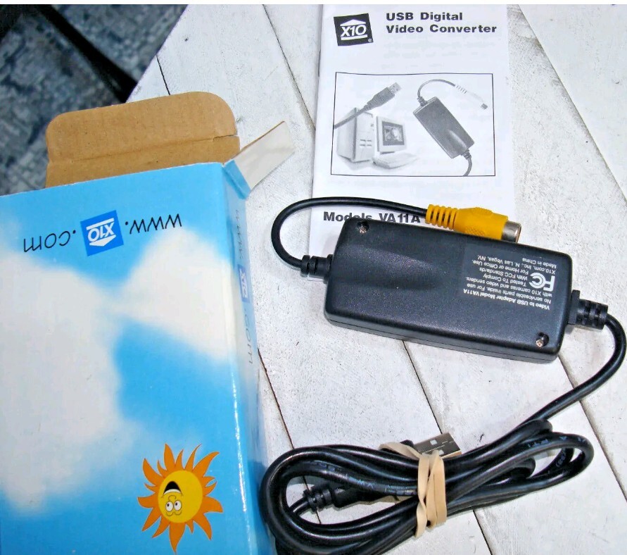 X10 USB Video Adapter Model VA11A Home Security & Surveillance Camera ...