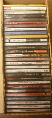 1 WHOLESALE LOT OF 30 MUSIC CDs, NEW, SEALED, (SOME CUT) | eBay