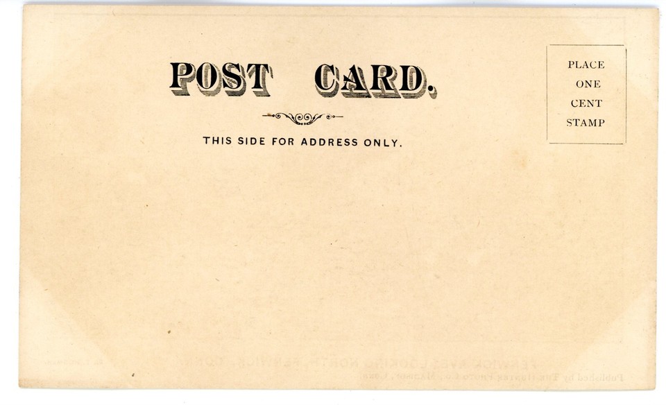 Old Saybrook Conn CT - FENWICH AVENUE LOOKING NORTH AT FENWICK ...