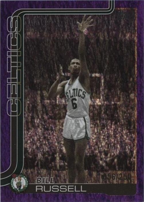 2025-26 Topps - Bill Russell #251 Purple Rainbow /250 for sale online ...