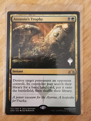 MTG Assassin's Trophy 152/259 Guilds of Ravnica GRN Promo PPM20 Regular ...