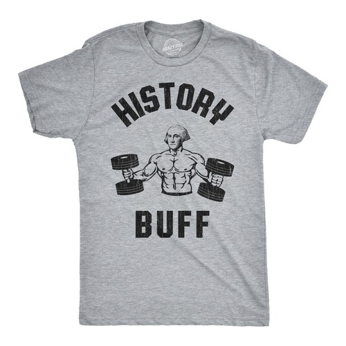 Mens History Buff T Shirt Funny George Washington 4th of July Tee | eBay