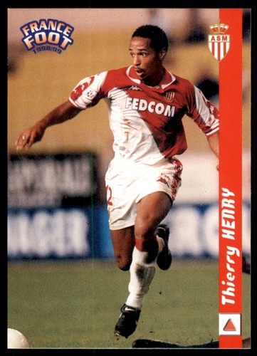 1998 DS France Thierry Henry AS Monaco #148 | eBay