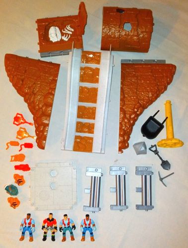 Vintage Imaginext Rumblin' Rock Construction Site Parts Figures ...