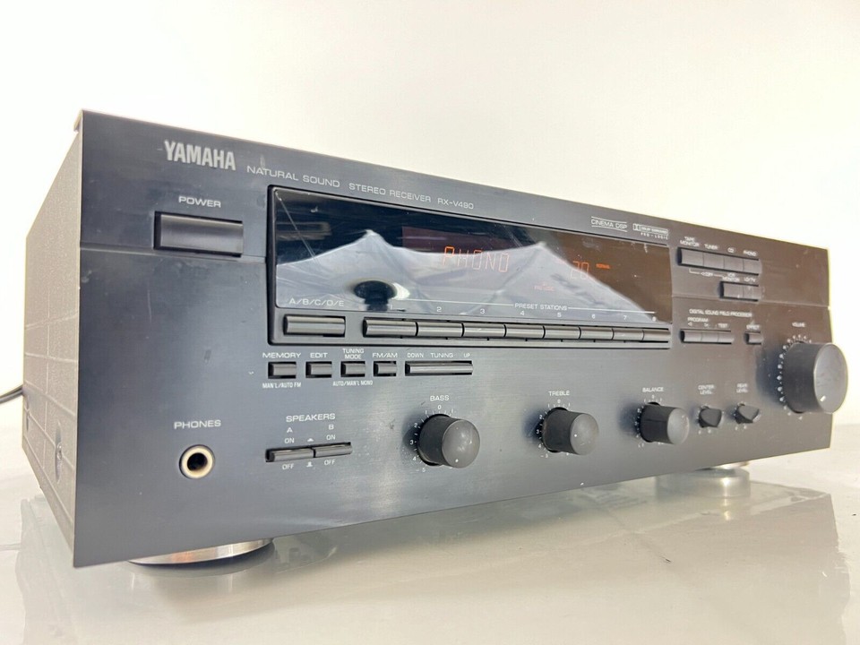 Yamaha RX-V490 Natural Sound Stereo Receiver | eBay