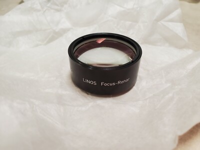 Qioptiq Linos Focus Ronar Lens 4401-486-000-20 F=77mm 1064nm | eBay
