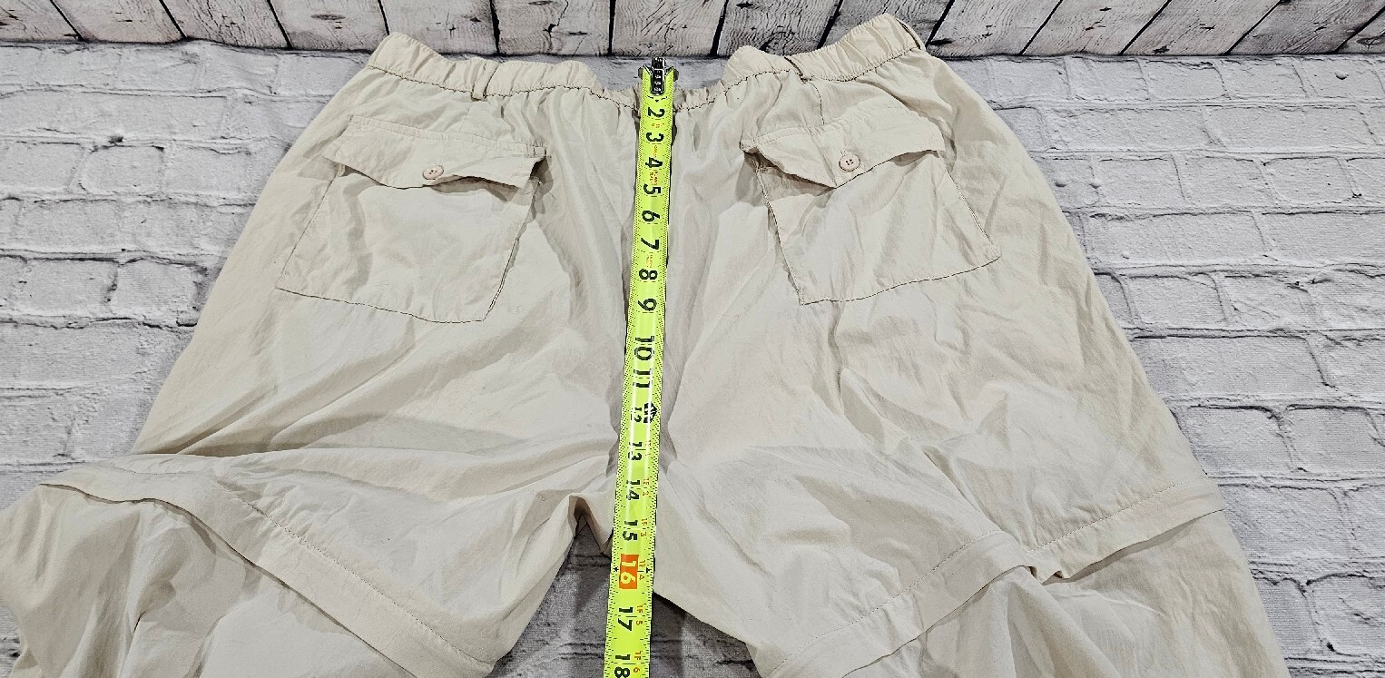 VTG SPORTiF Convertible Pants Tan Cargo Outdoor Hikin… - Gem