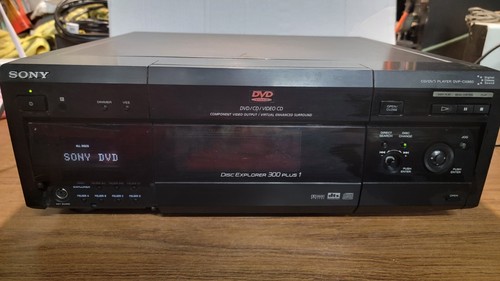 Sony DVP-CX860 Disc Explorer 300 Plus 1 CD/DVD Player | eBay