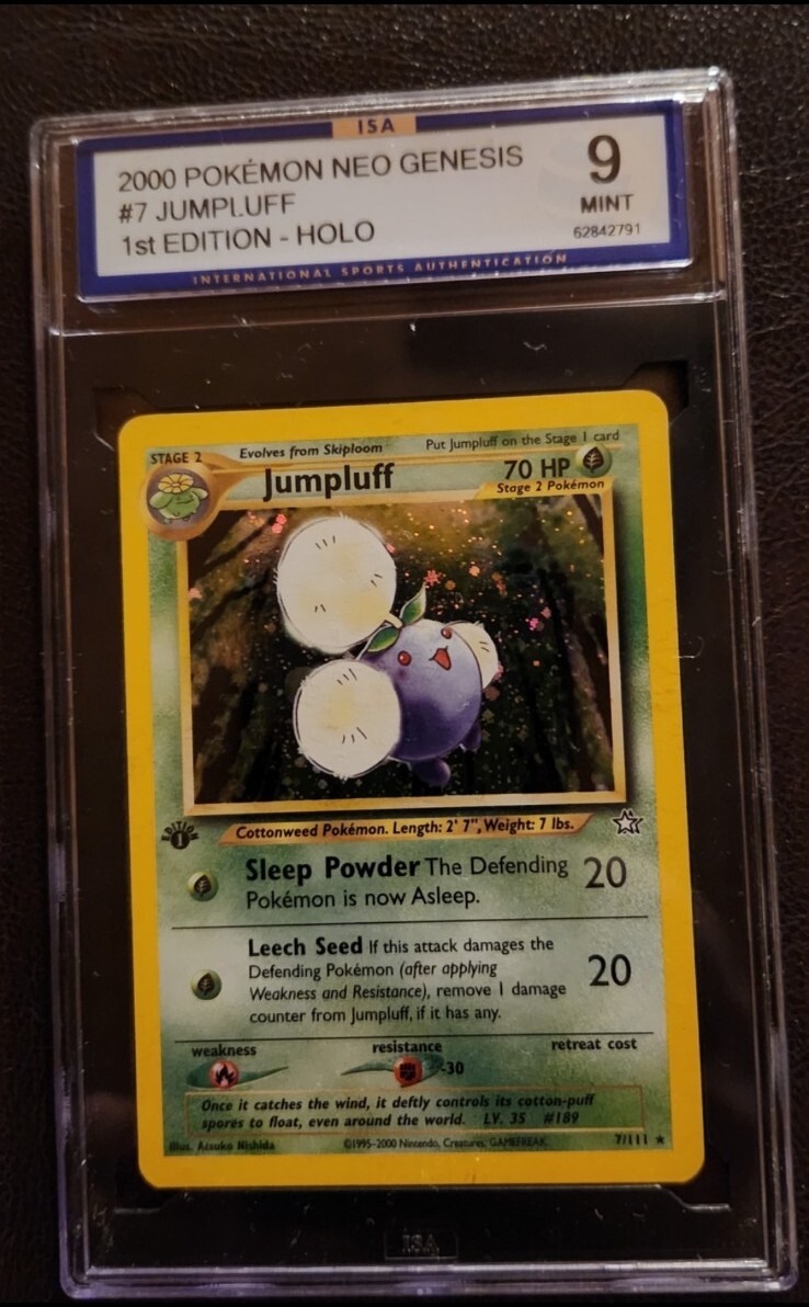 #7/111 Jumpluff-Holo 1st Edition 2000 Pokémon Neo Genesis | eBay