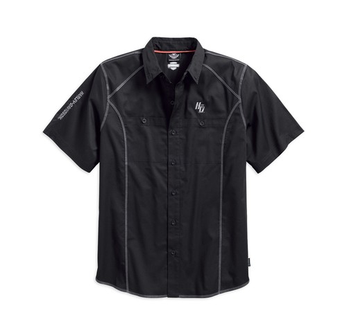 Harley-Davidson Men's Performance Short-Sleeve Shirt 99016-17VM | eBay