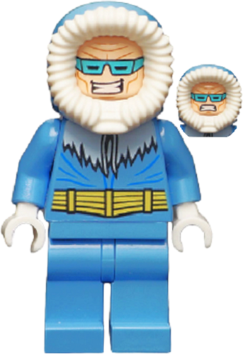 LEGO DC Super Heroes: Justice League CAPTAIN COLD w/ WEAPON sh148 ...