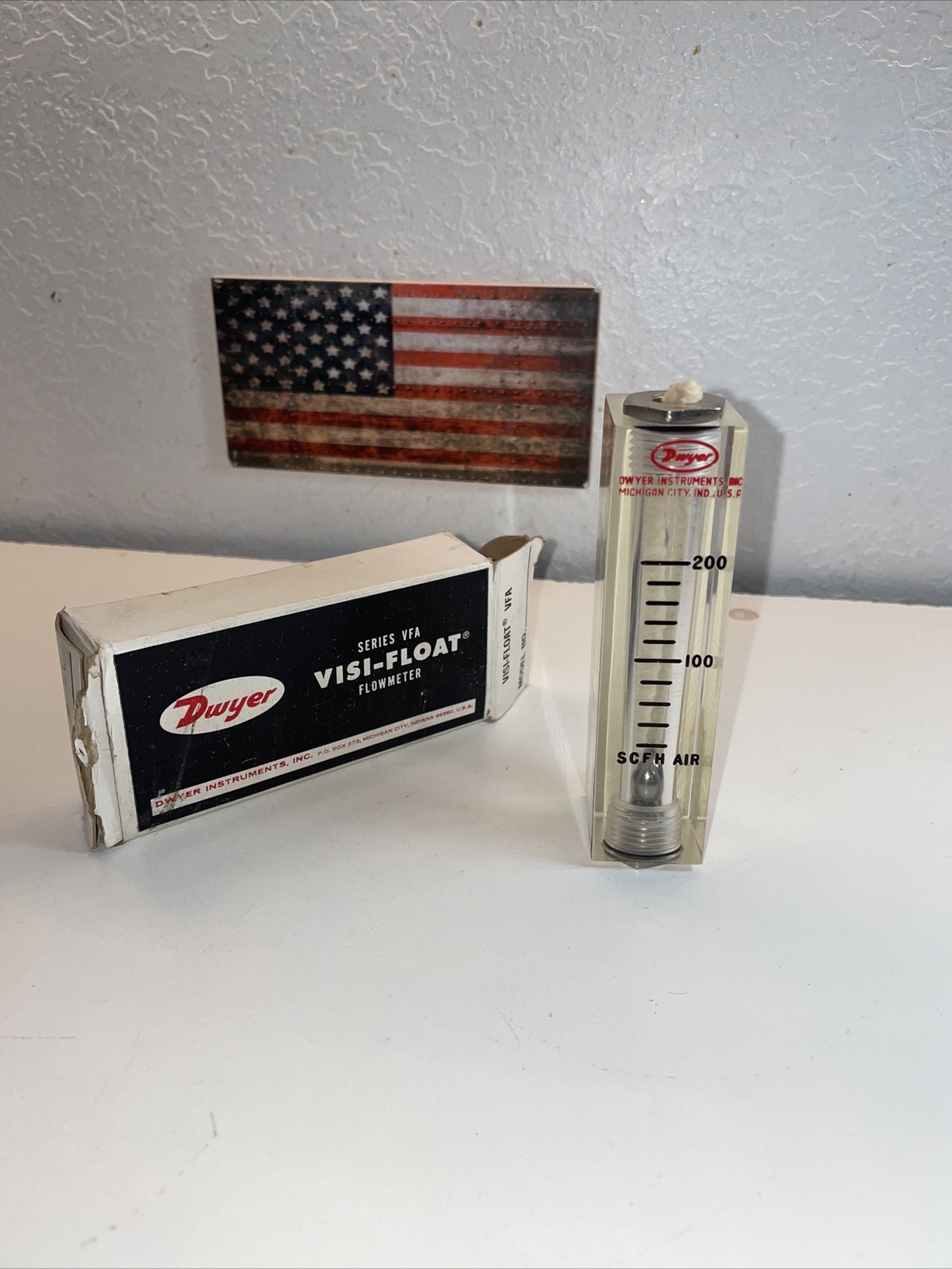DWYER VISI-FLOAT FLOWMETER VFA-9-EC | eBay