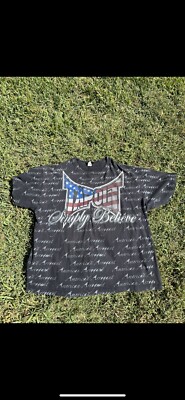 Tapout Simply Believe MMA American Arrogant UFC Size XXL Black TShirt ...