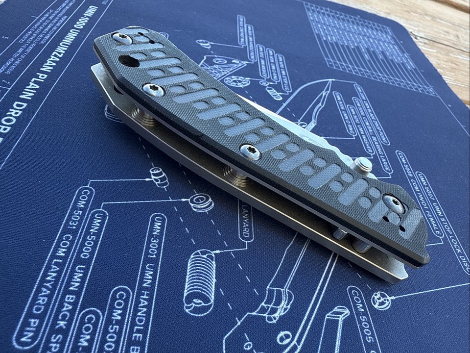 Zero Tolerance ZT 0550 Hinderer Knife S35VN Discontinued Ti Frame lock ...