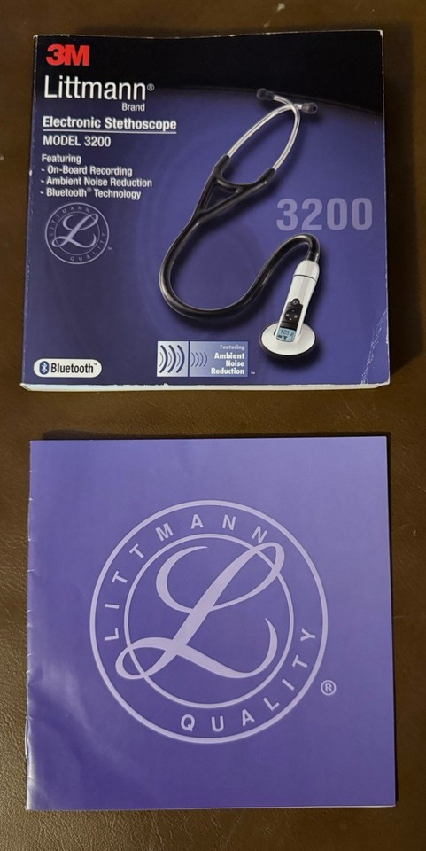 3M™ Littmann 3200 Digital Electronic Stethoscope Chrome Polished ...