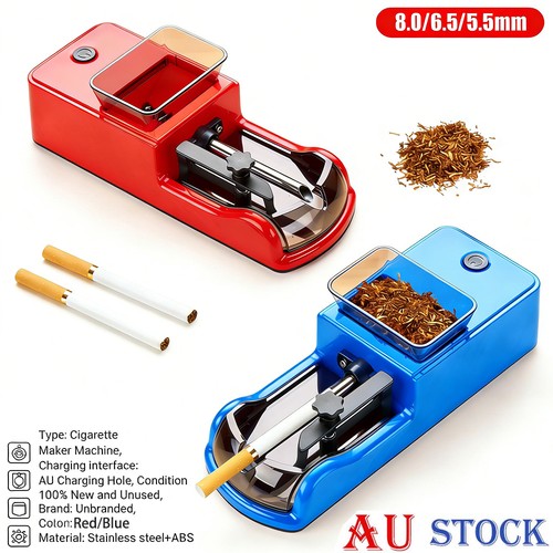 Ultra Slim Electric Cigarette Rolling Machine Automatic for 3 Size ...