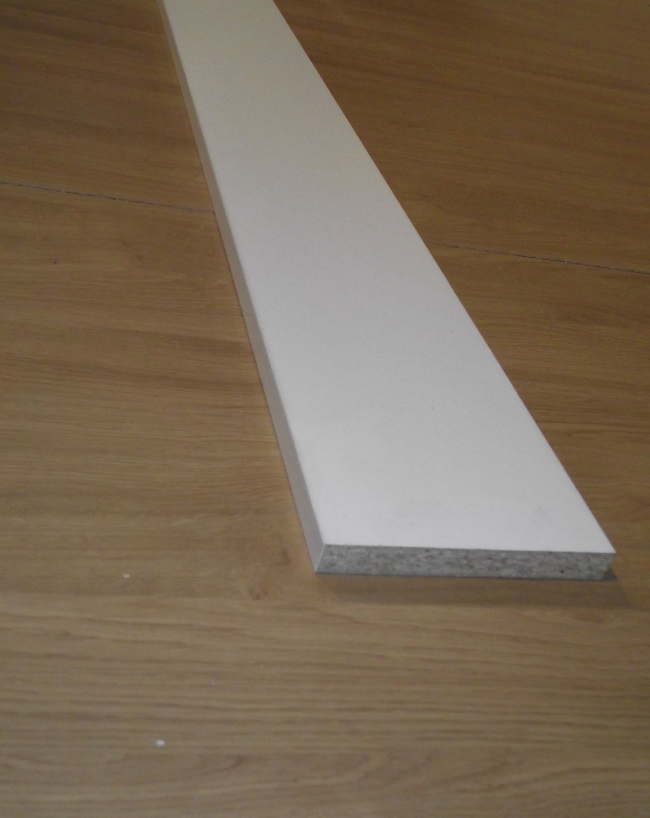 2x 2.8M MATT WHITE kitchen / bedroom UNIVERSAL PLINTHS / KICK BOARDS ...