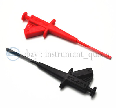 Test Clip of Spring Wire Grabbers/Pincer Test Probes For Test Leads ...