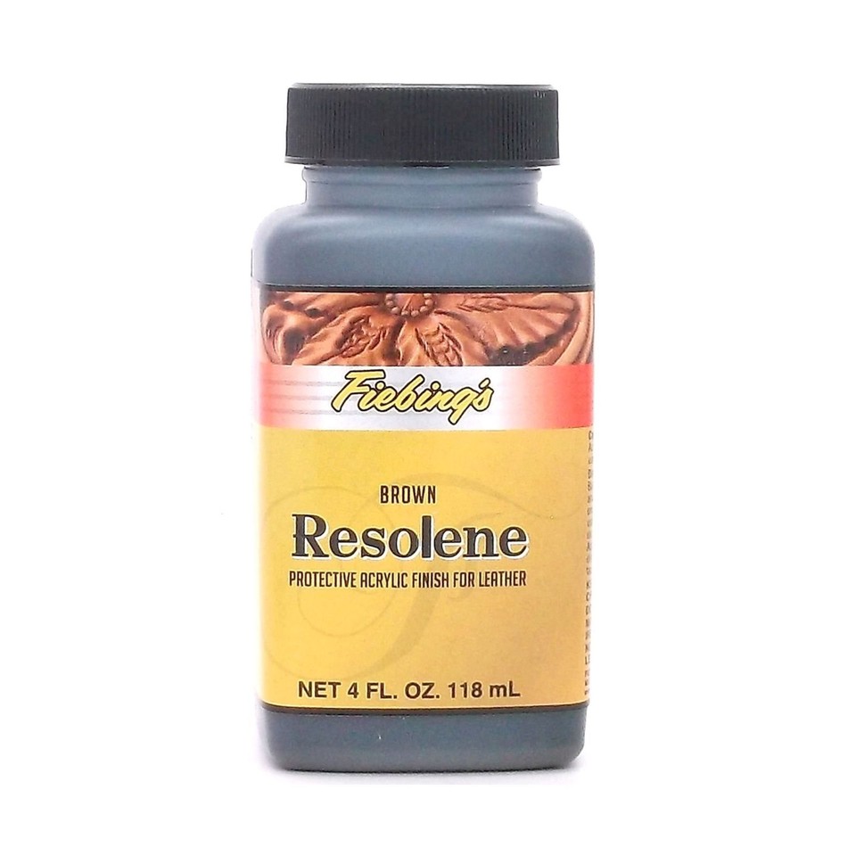 Fiebing's Acrylic Resolene Sealer Leathercraft Neutral/ Brown/Black - 4 ...