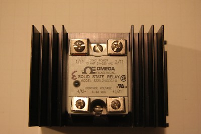 OMEGA SOLID STATE RELAY SSR MODEL SSR240DC10 | eBay