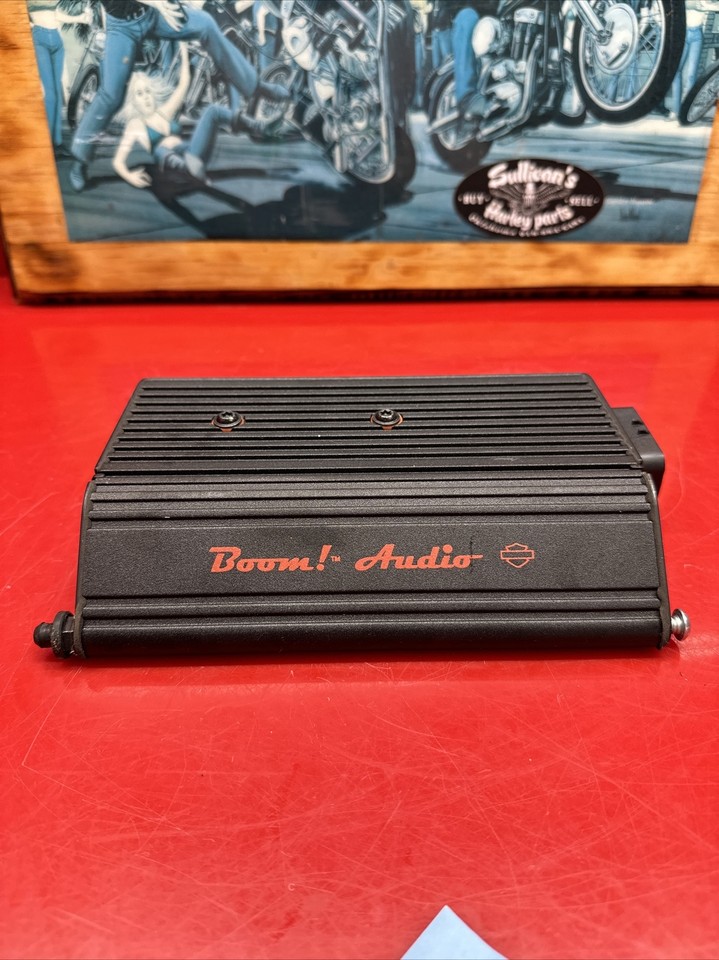 Harley Boom Audio Amplifier Amp Cvo Radio Stereo Touring Streetglide ...
