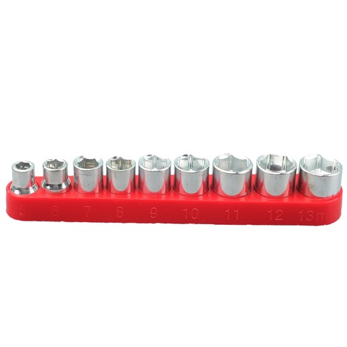 Usage 9pcs Metric Socket Combination Set 14 inch Drive Hex Bit Carbon ...