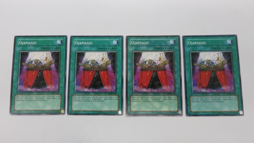 4x ( 1x 1ST / 3x UNL ) OJAMAGIC SPELL CARD EEN-EN040 COMMON YUGIOH NM ...
