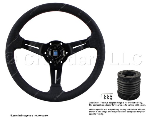 Nardi Deep Corn 330mm Steering Wheel + MOMO Hub for Toyota 6069.33.2093 ...