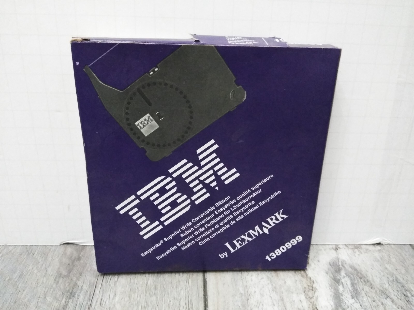 IBM EasyStrike Superior Write Correctable Ribbon No. 1380999 By Lexmark ...