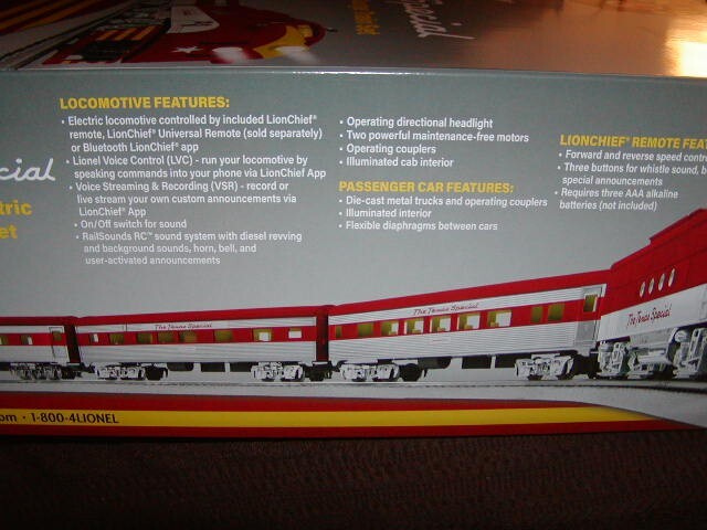 Lionel 2323080 The Texas Special Passenger Train Set O 27 LC 5.0 New ...