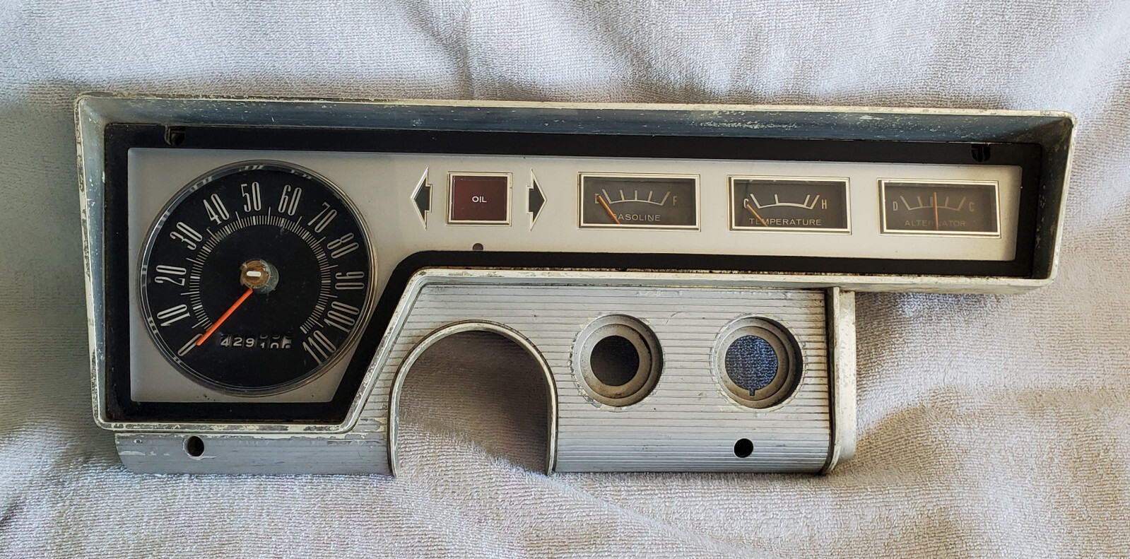 Vintage 1962 ? Plymouth Valiant Dash Gauge Cluster Instrument Panel ...