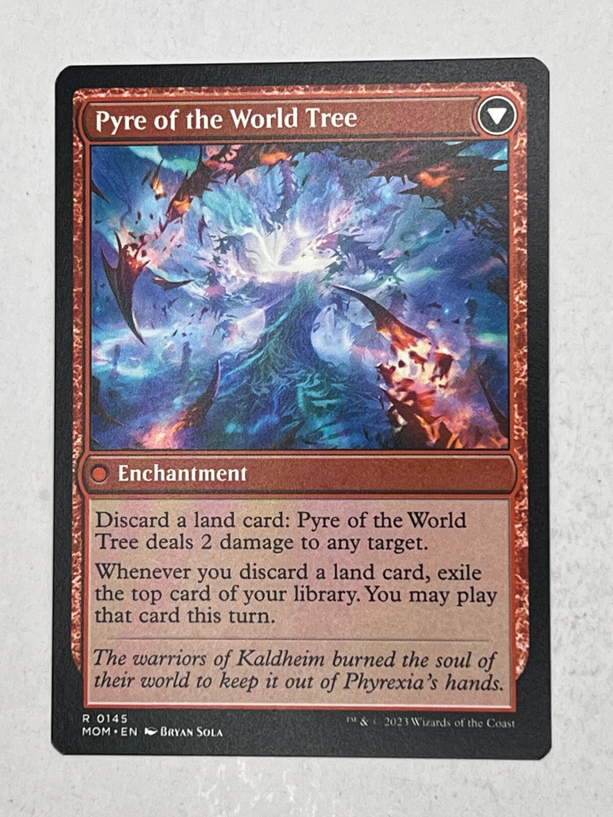 MTG Invasion of Kaldheim / Pyre of the World Tree March of the Machine ...