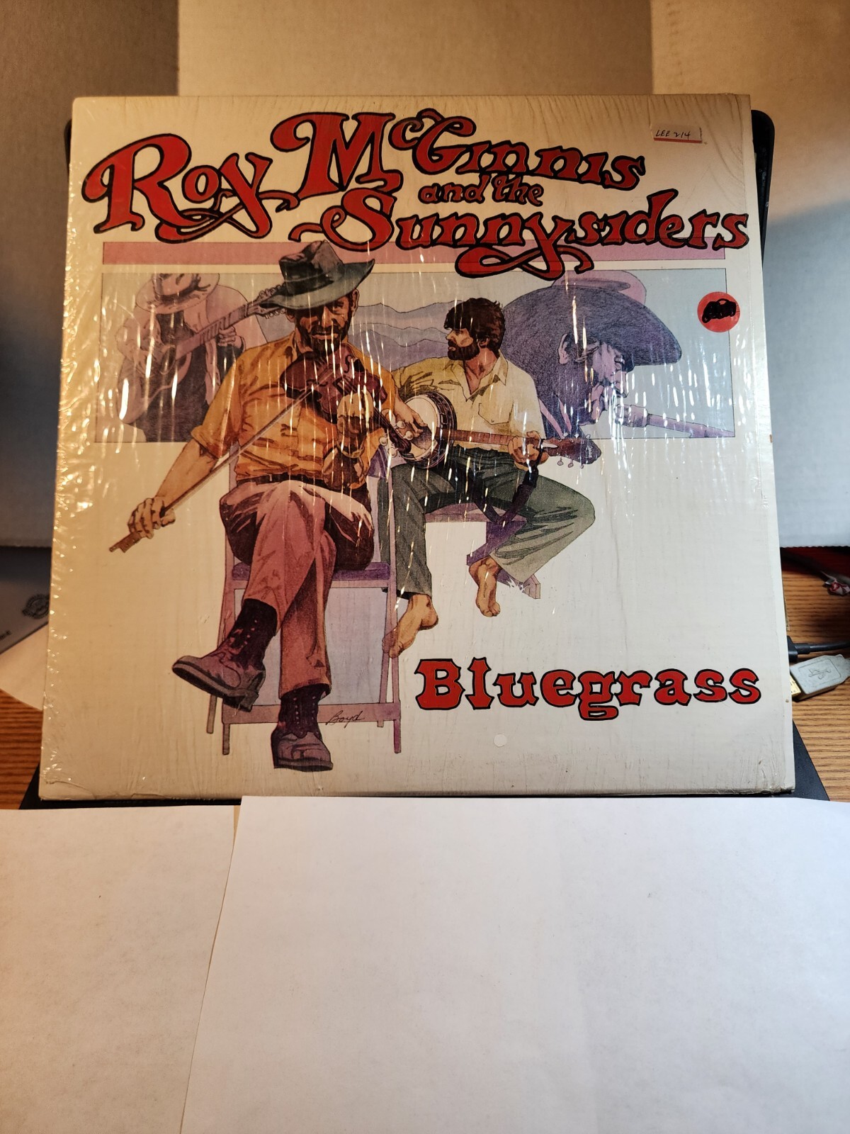 ROY McGINNIS & THE SUNNYSIDERS Bluegrass 1985-Old Homestead Records VG+ ...
