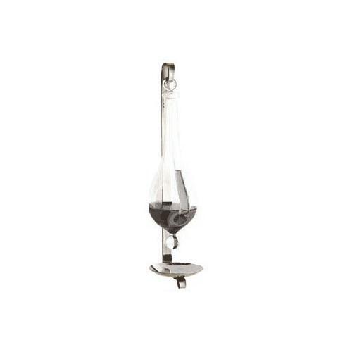 Ambient Weather B1025C Antique Storm Glass Wall Mount Liquid Barometer ...