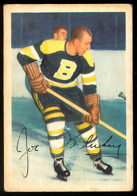 1953-54 PARKHURST HOCKEY #94 JOE KLUKAY EX Cond BOSTON BRUINS Card | eBay