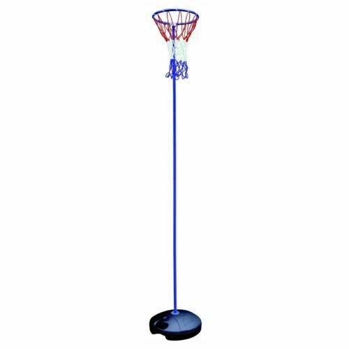 Woodworm 3.05m Adjustable Height Netball Post Pole and Net Set for sale ...