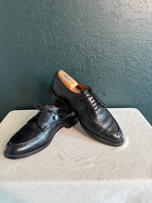 Allen Edmonds Bradley Black Split Toe Derby Oxford Shoes Men's 9.5 D | eBay