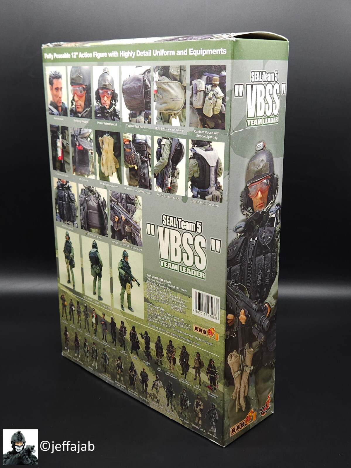 1:6 scale Hot Toys SEAL Team 5 VBSS Team Leader 12" Action Figure | eBay