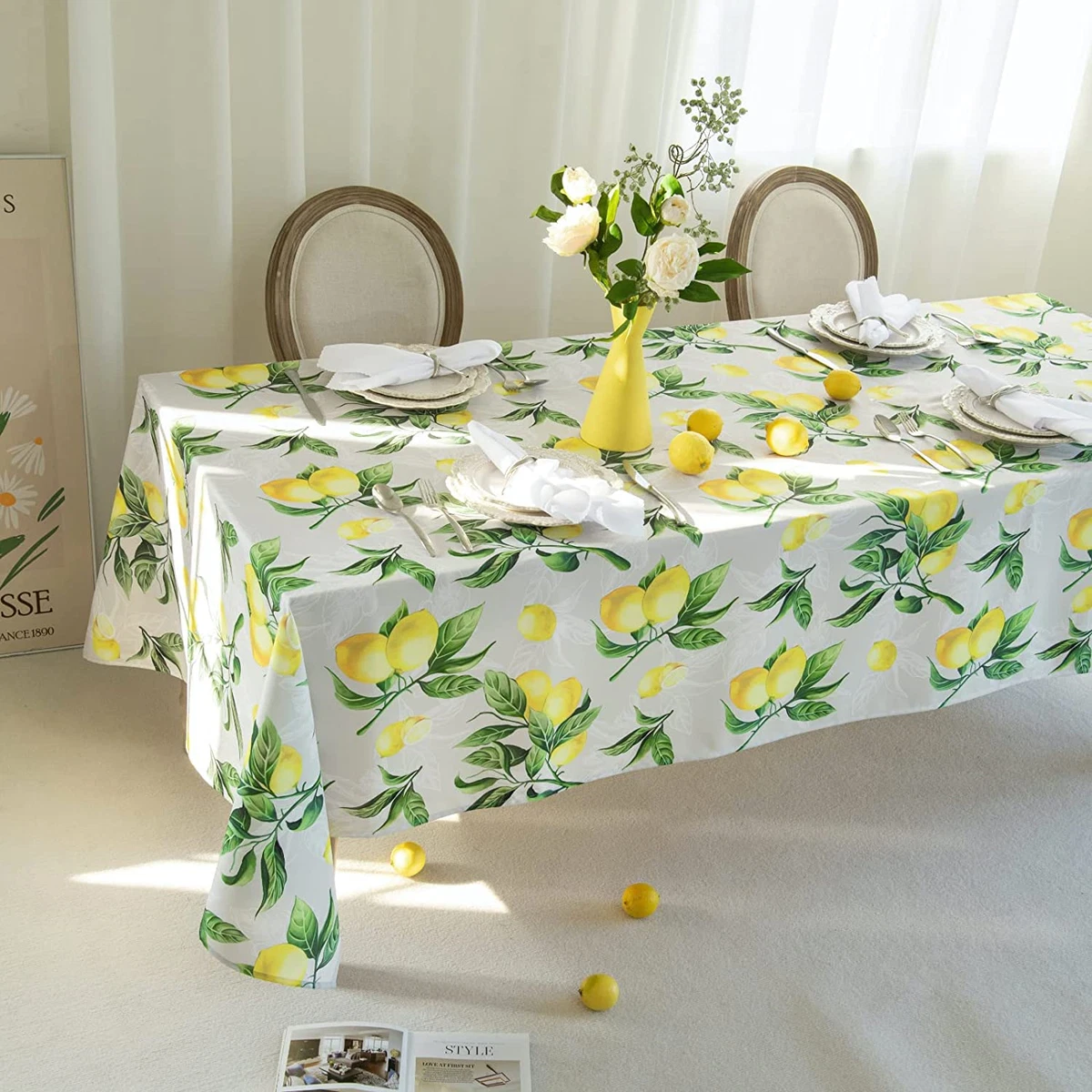 Elegant Tablecloth Background
