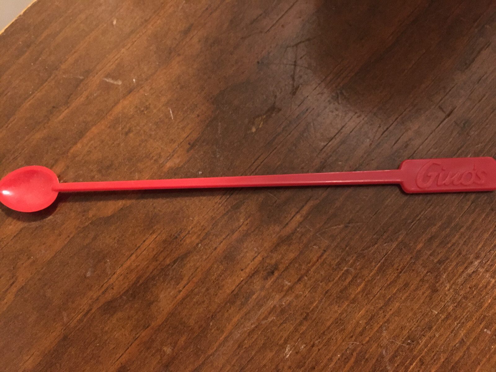 Gino’s Restaurant Coffee Stirrer Coke Spoon Gino Marchetti Baltimore ...