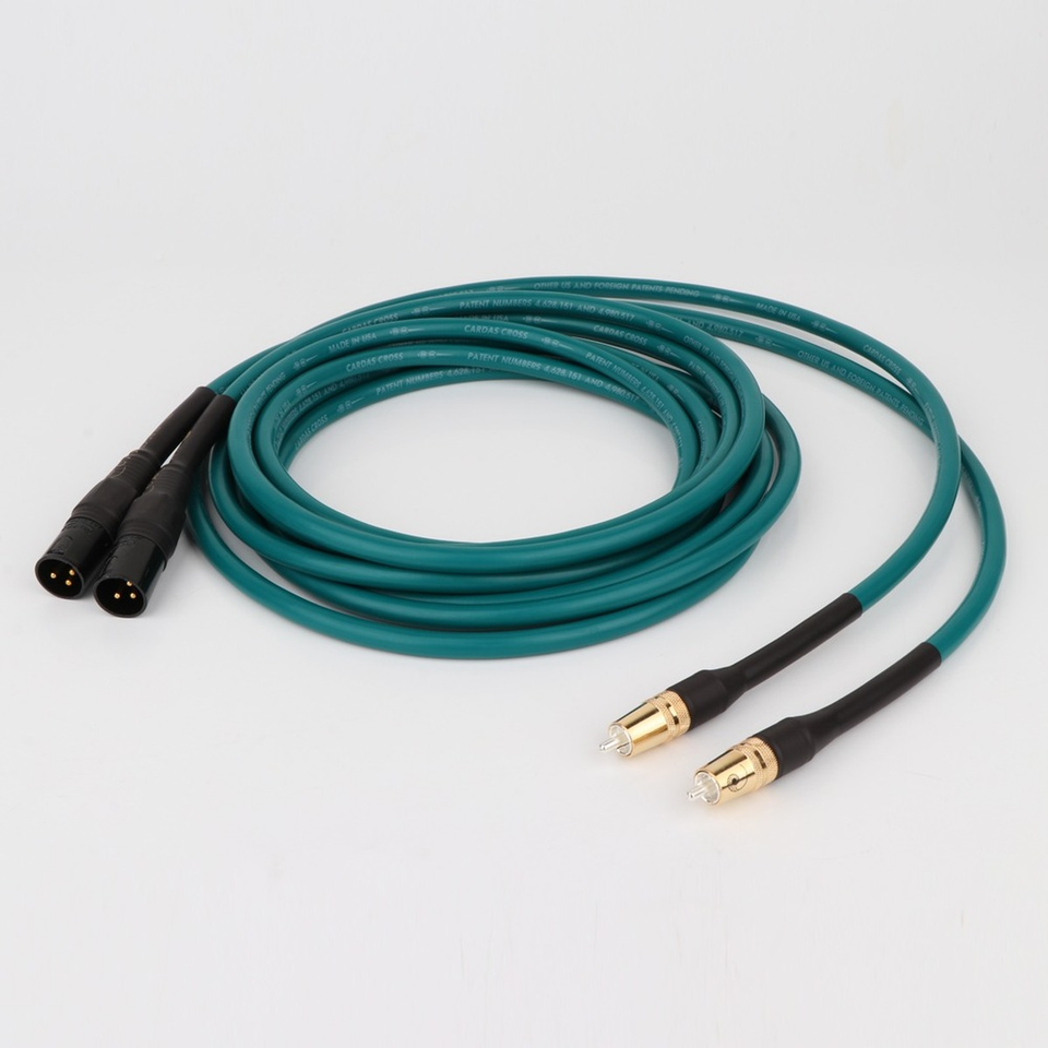 Pair HiFi Audio RCA to XLR Balanced Audio Cable Amplifier Interconnect ...