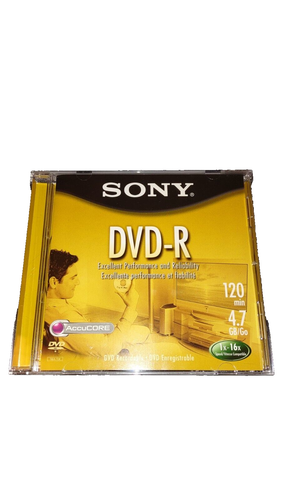 Sony 4.7GB 16x DVD-R (Single) | eBay