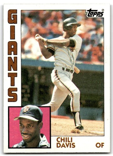 1984 Topps Chili Davis San Francisco Giants #494 | eBay