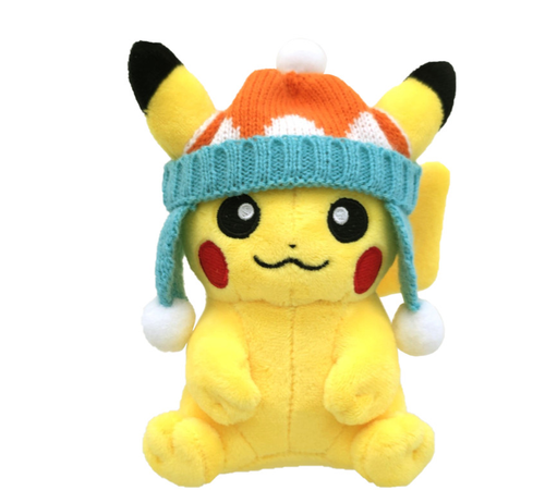 Pokemon Monster Game Center "Winter Days" Igloo & Pikachu Hat Stuffed ...