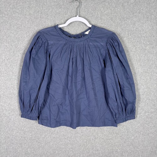 Joie Top XS Flowy Puff Neck Tie Twee Quirky Quiet Career Church Boho ...