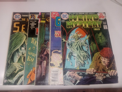 Weird Mystery Tales Lot of 5 Ghosts Grimm Bronze Horror Comics | eBay